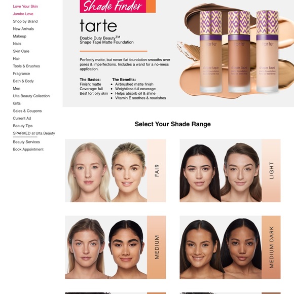 tarte | Makeup | Tarte Shape Tape Matte Foundation | Poshmark